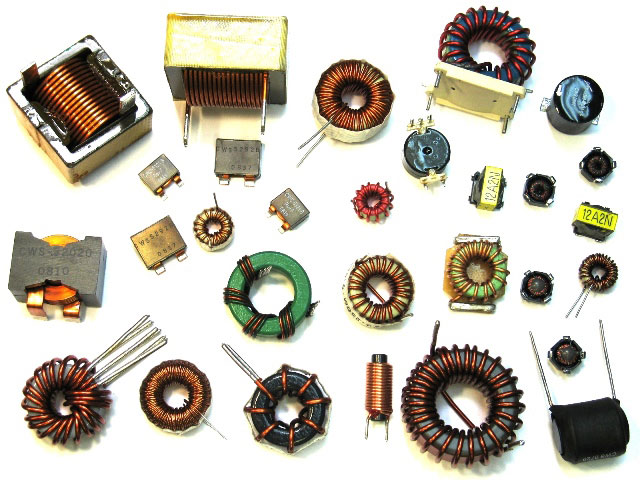 Induktor atau Coil Filter Pada Rangkaian Elektronika