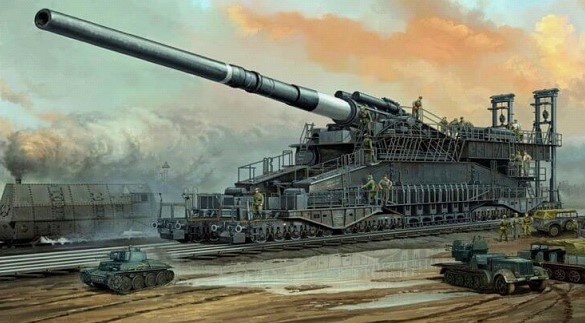Amerika Kembangkan "Super Gun" Senjata Mengerikan Saddam Husein